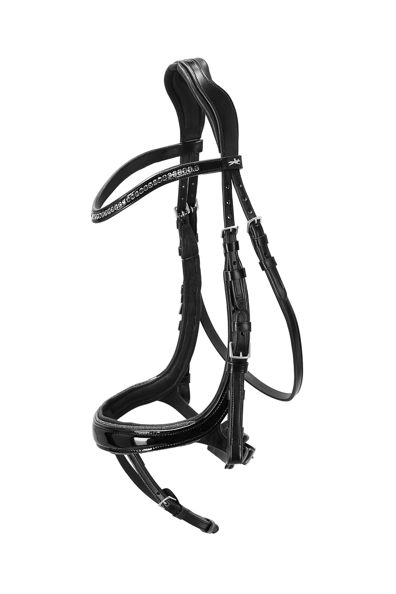 Equitus Beta Glam träns black/patent/silver C – horze